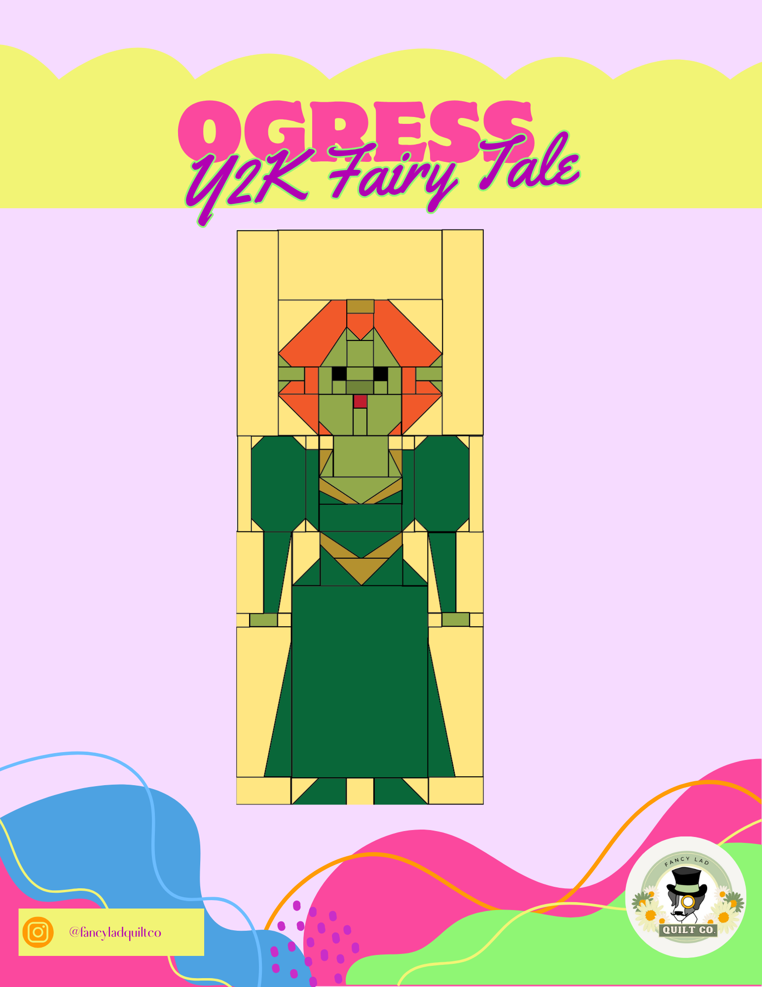 PDF Pattern: The Ogress – Fancy Lad Quilt Co.