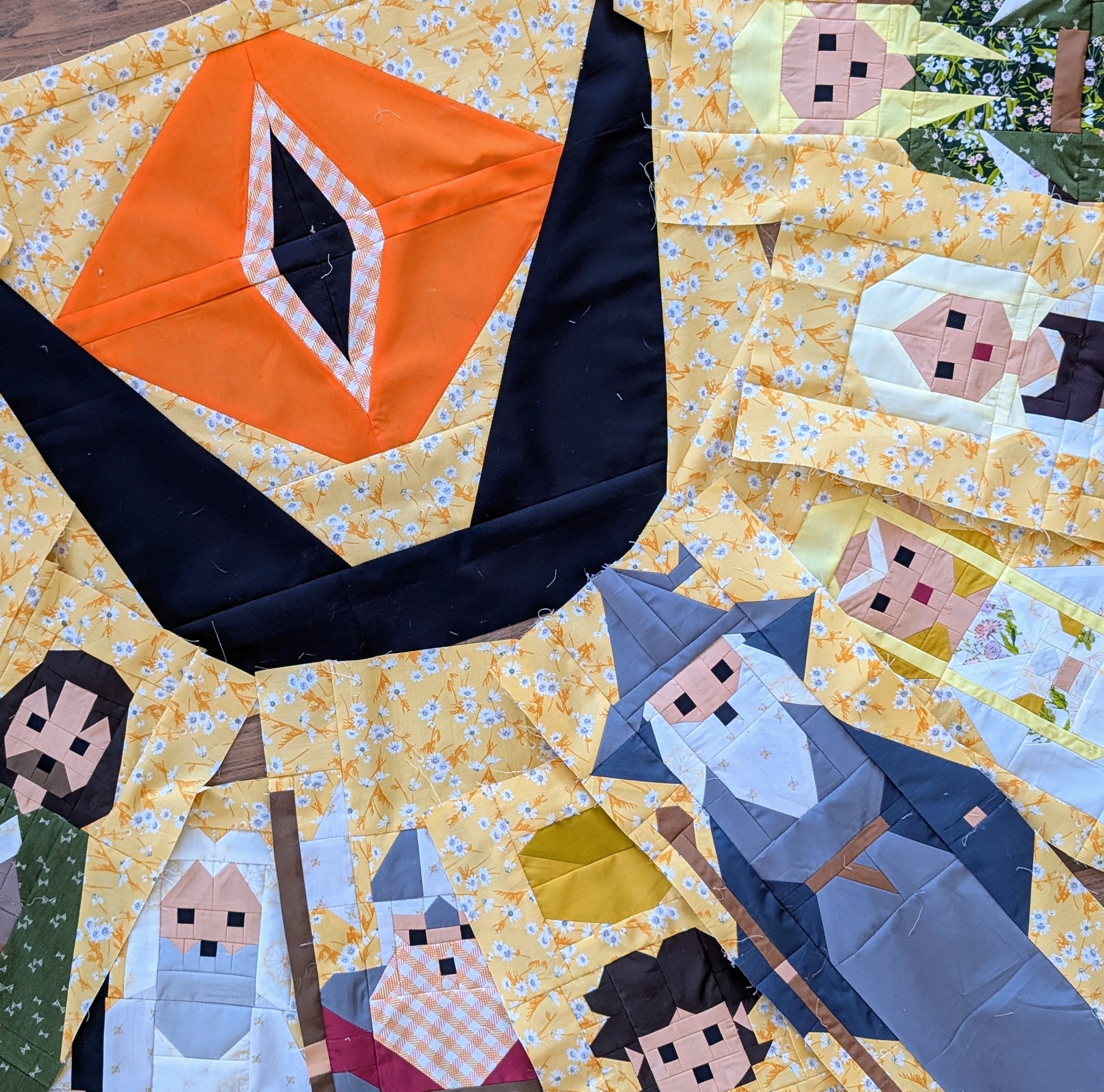 PDF Pattern: Evil Eye – Fancy Lad Quilt Co.